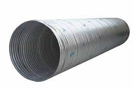TUBO METALICO CORRUGADO TMC E:1,8MM C/ PERNOS Y TUERCAS