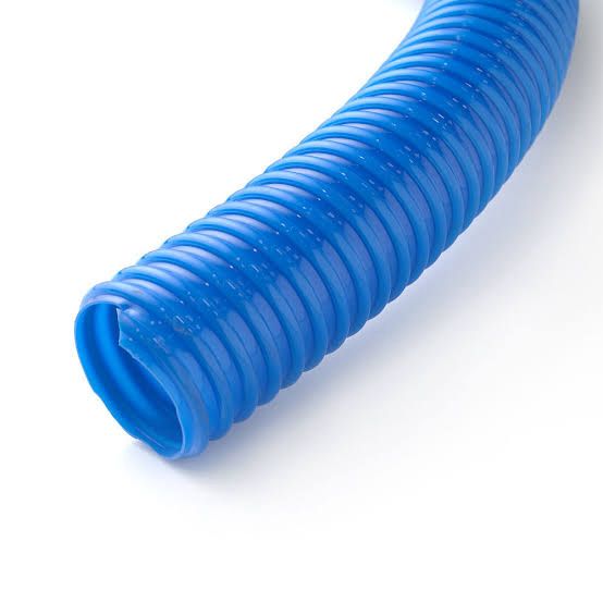 MANGUERA PVC CORRUGADA AZUL