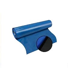 PLASTICO DOBLE CARA AZUL/NEGRO X ROLLO